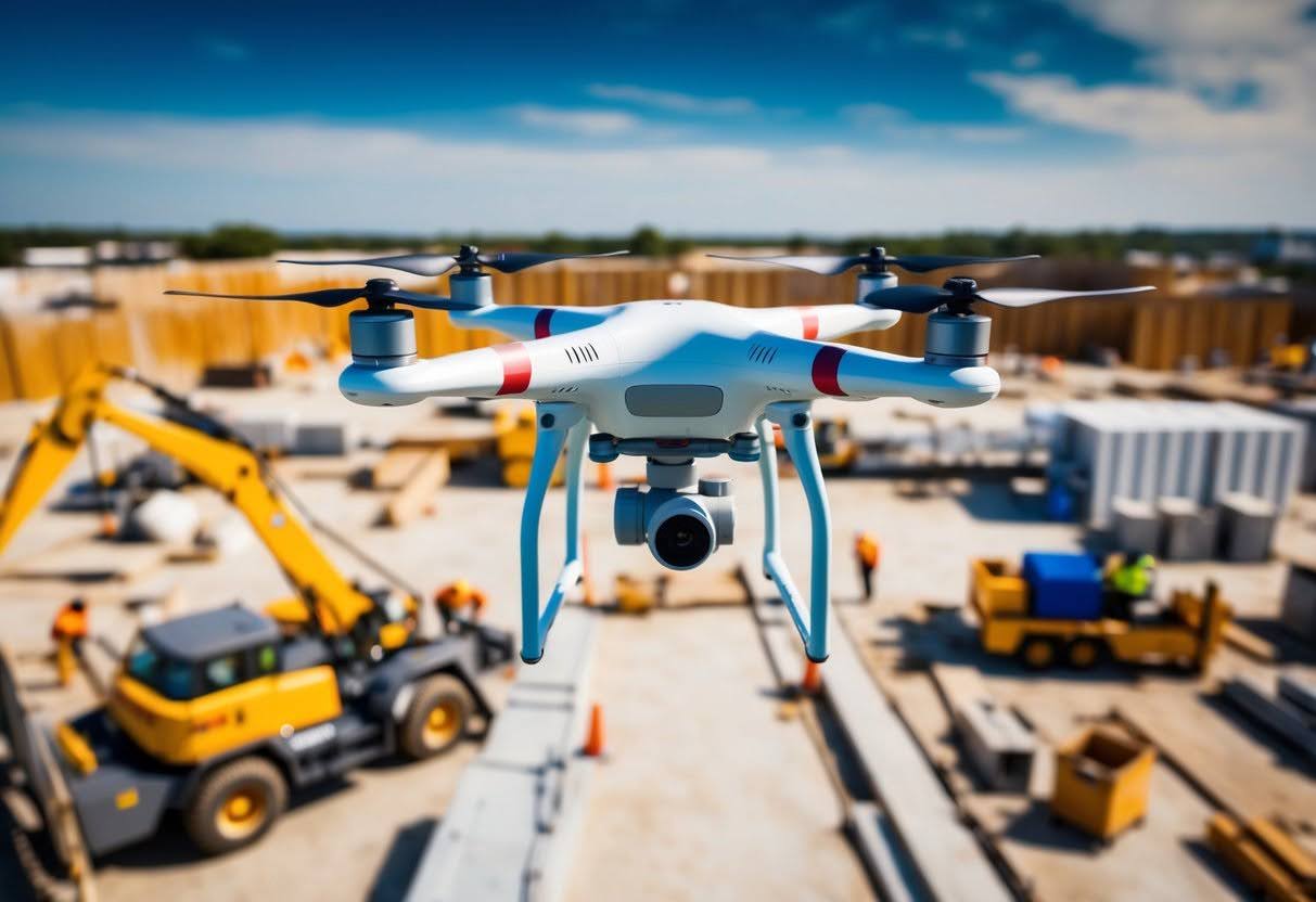 Drone Photogrammetry& Construction Site Analysis | Angell Surveys