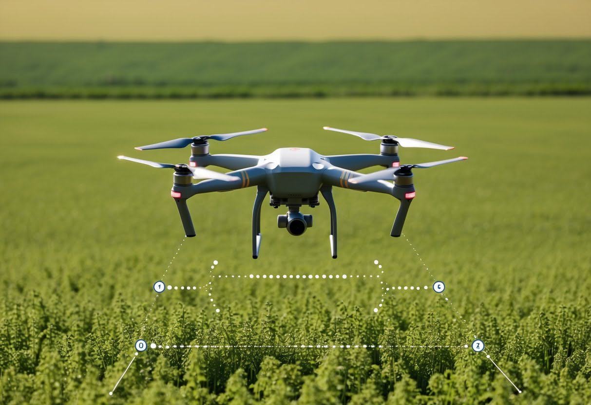 Ground Control Points for Drone Mapping - Angell Surveys